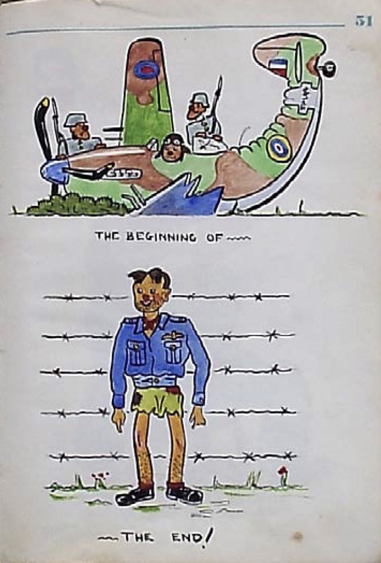 F/O Ken A. J. Trott RAF - 197 Typhoon Squadron