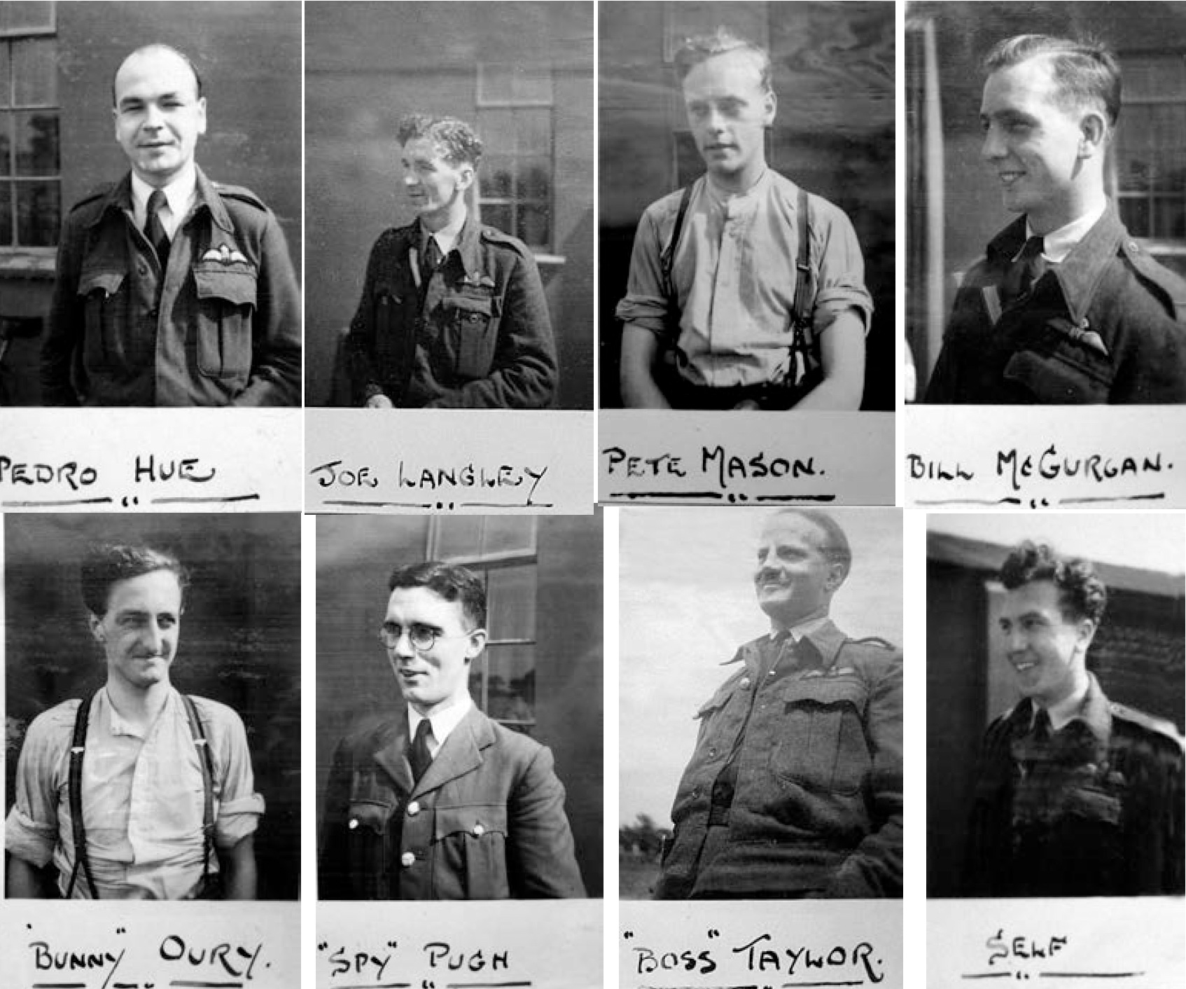 F/O Ken A. J. Trott RAF - 197 Typhoon Squadron