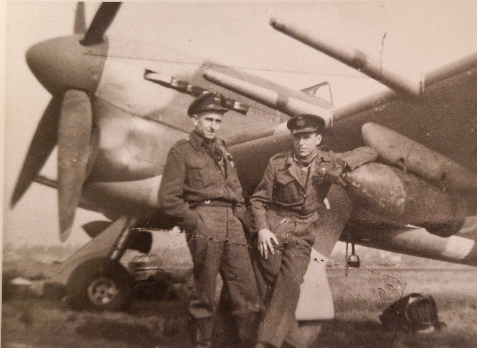 F/L Eric Kingsley Necklen RNZAF - 197 Typhoon Squadron