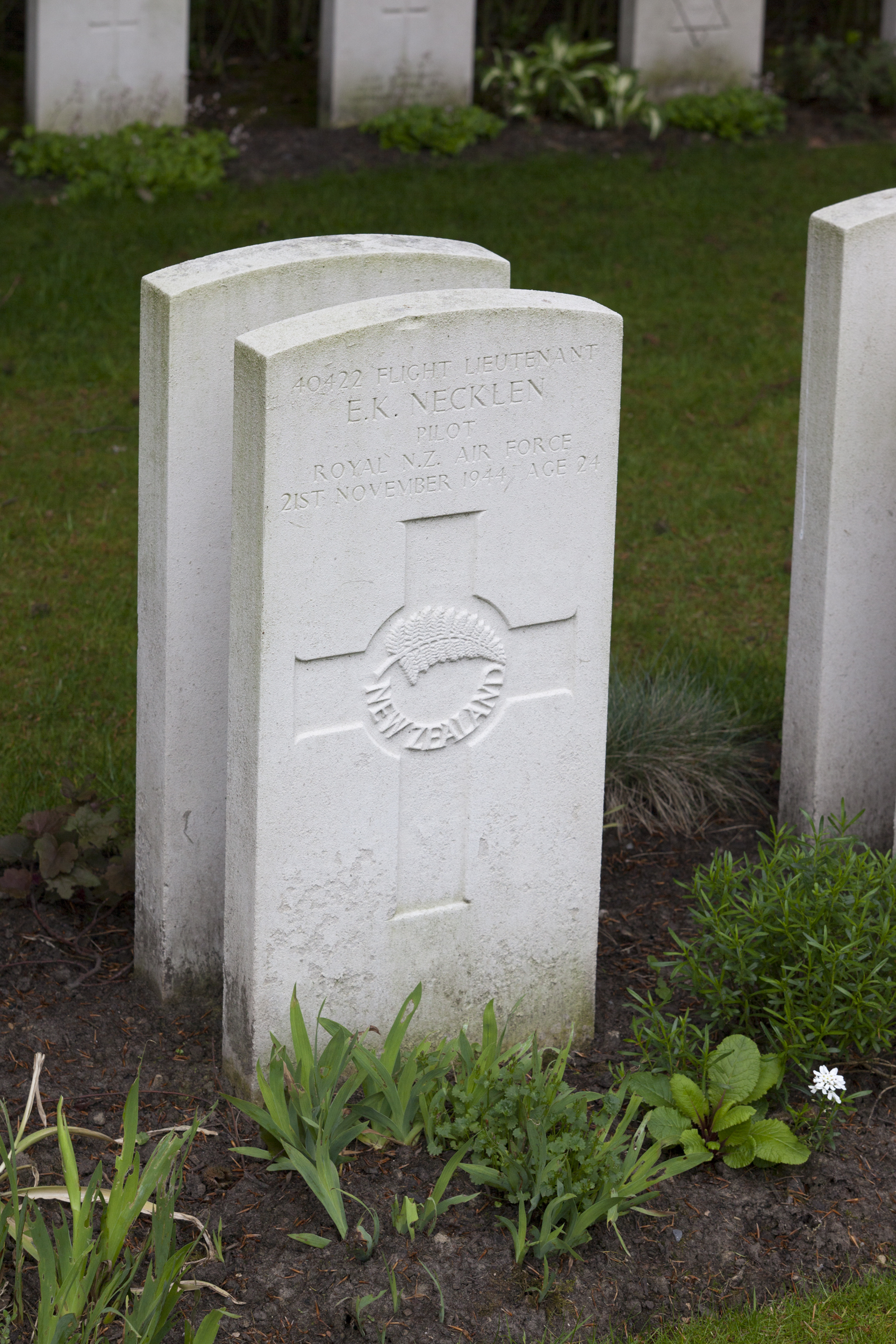 F/L Eric Kingsley Necklen RNZAF - 197 Typhoon Squadron